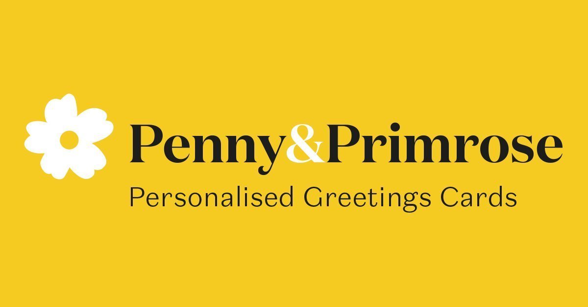 Penny and Primrose – Personalised Greetings Cards, Birthday, Valentine